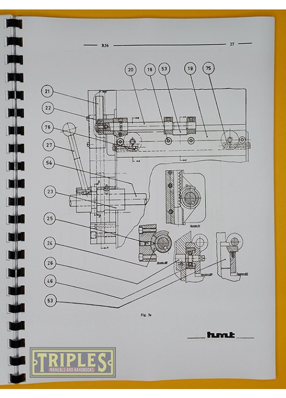 HMT Radial Drilling Machine Models RM61, RM62, RM63, RM65. Operation and Maintenance Manual.